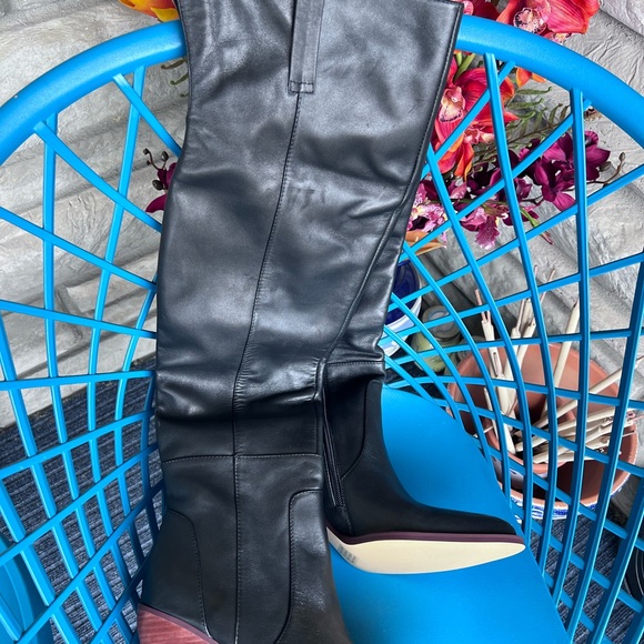 Anthropologie | Shoes | Silent D Anthropologie Over The Knee Western ...